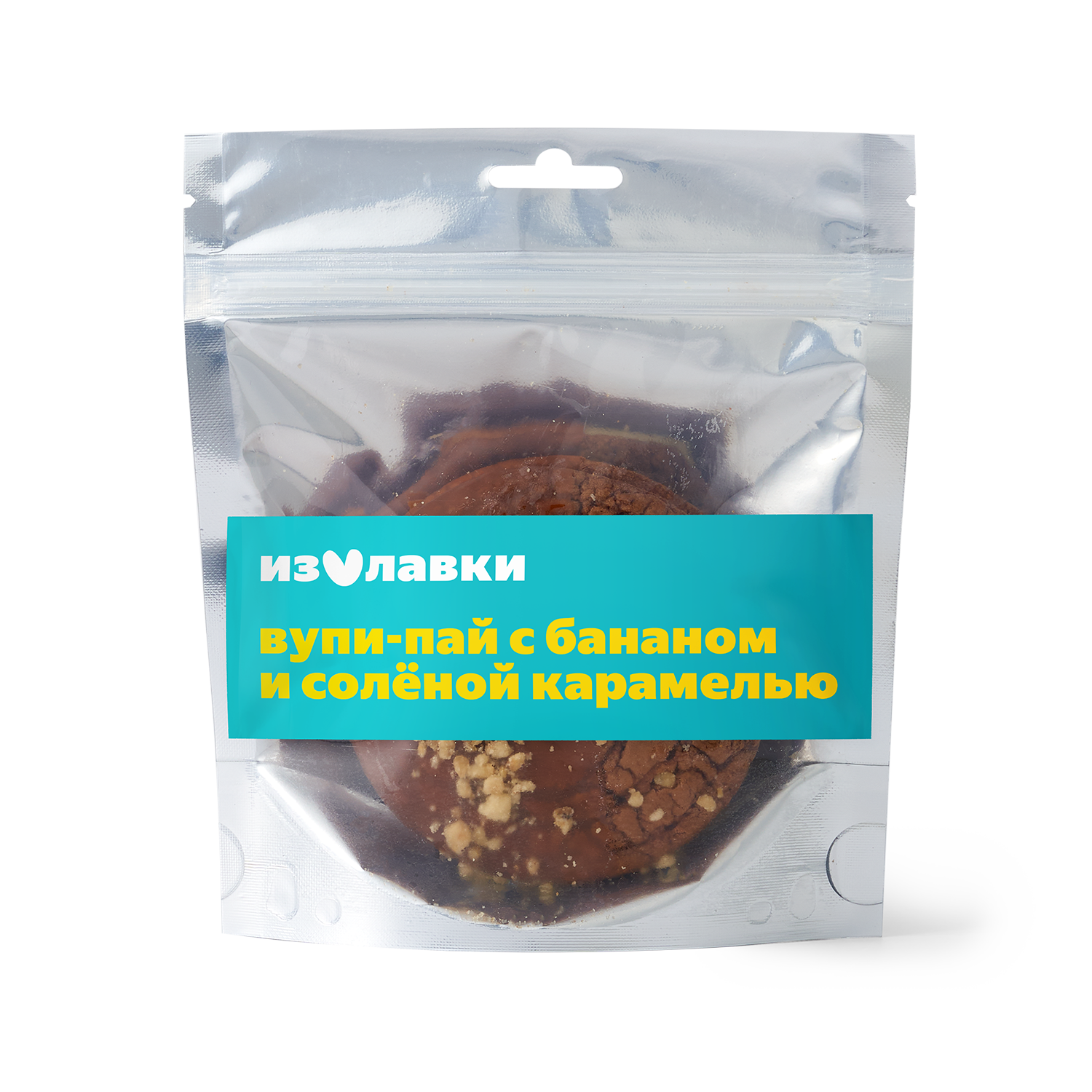 Пирожное "Вупи пай" Из Лавки, банан в карамели, замороженное, 90 г