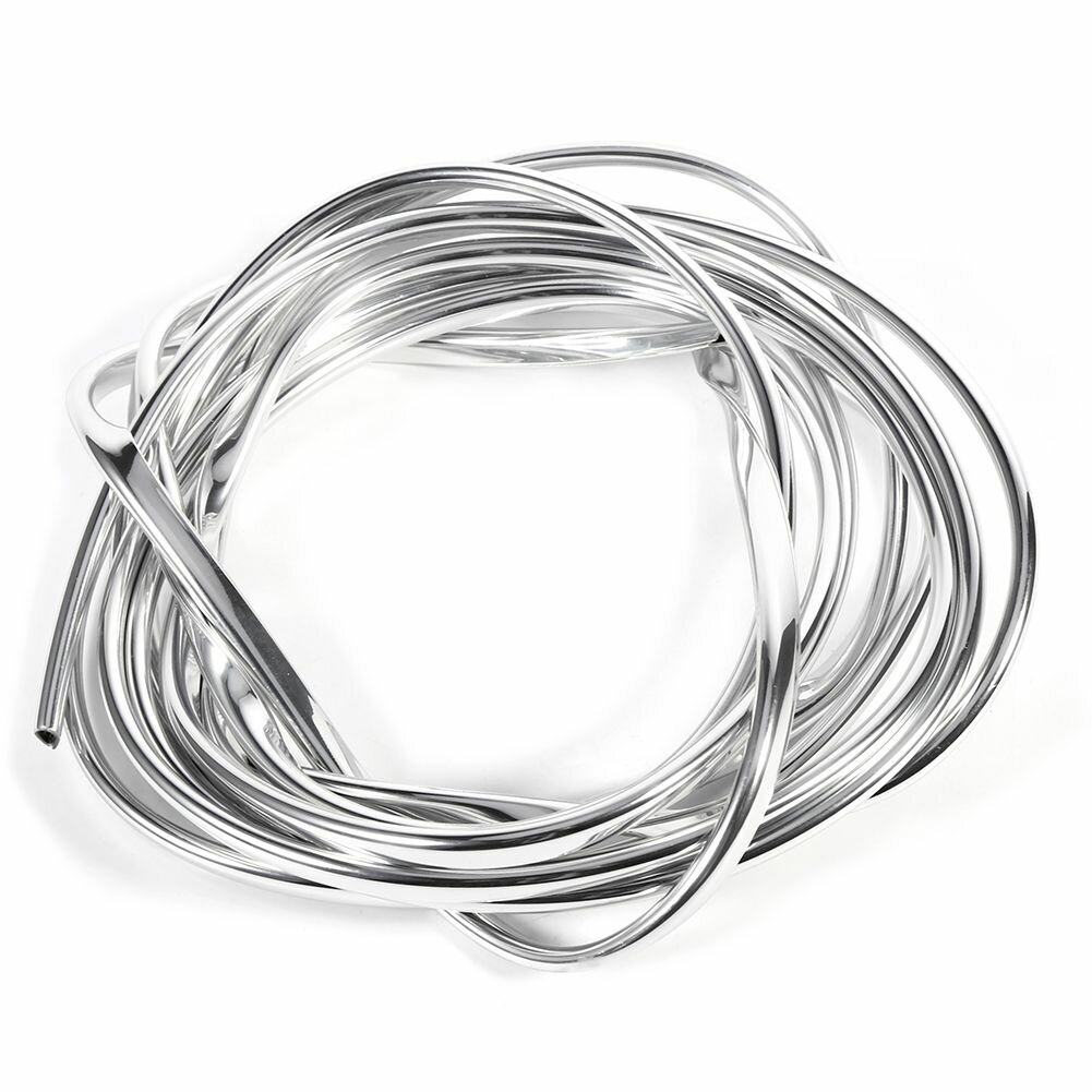 4 м гибкая внутренняя дверная накладка автомобиля, молдинг, украшение, Стайлинговая полоса для автомобильной дверной решетки, молдинг, толщина 4 мм