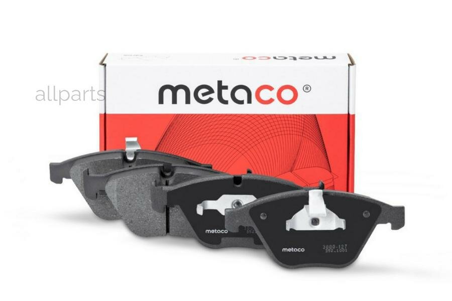 METACO 3000-127 Колодки тормозные передние к-кт