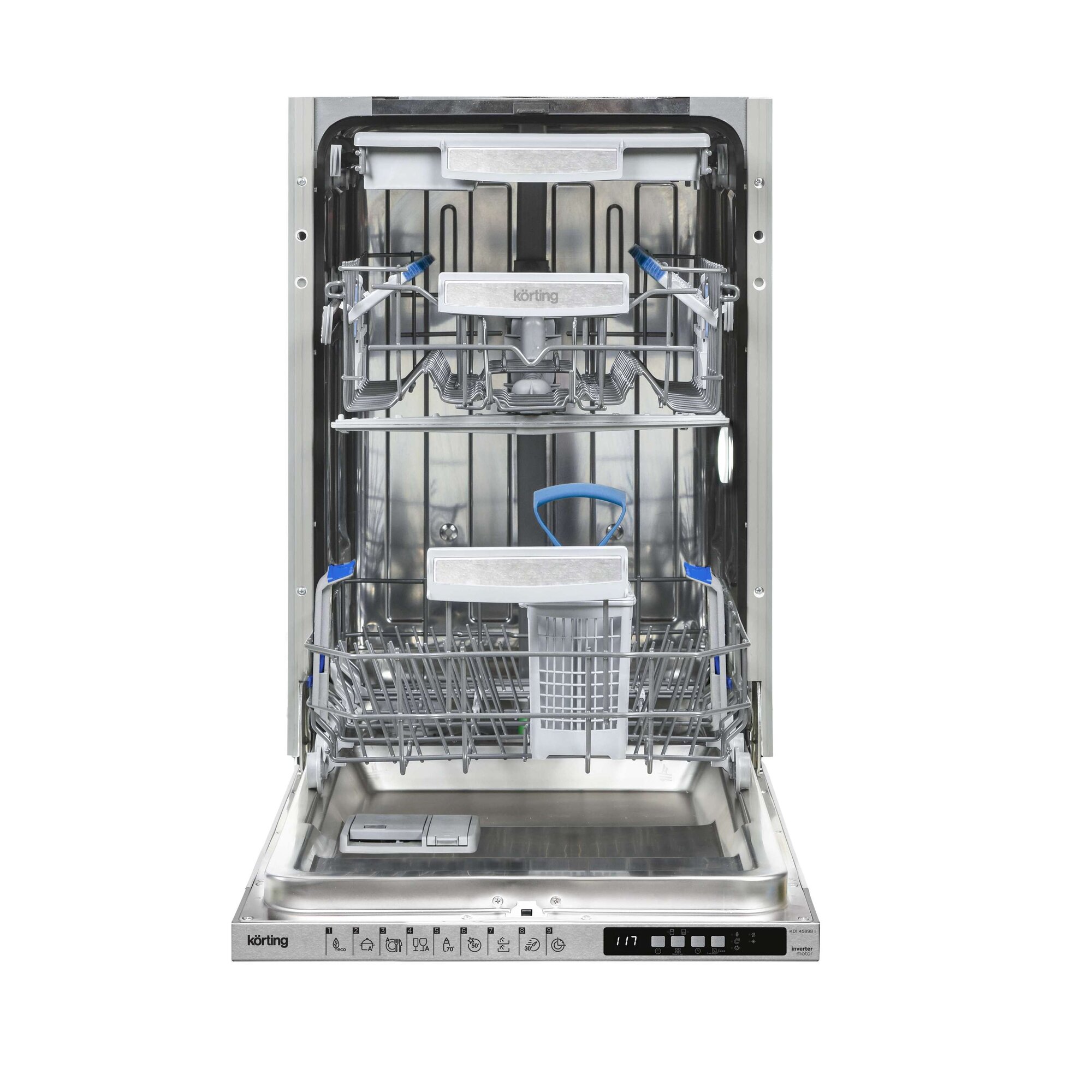 Встраиваемая посудомоечная машина KORTING KDI 45898 I, официальная гарантия