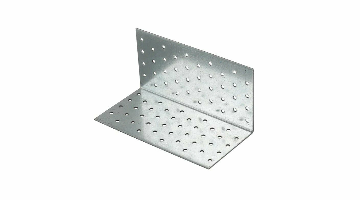 Уголок соединительный оцинкованная сталь 100х100х200х2 мм, 90°