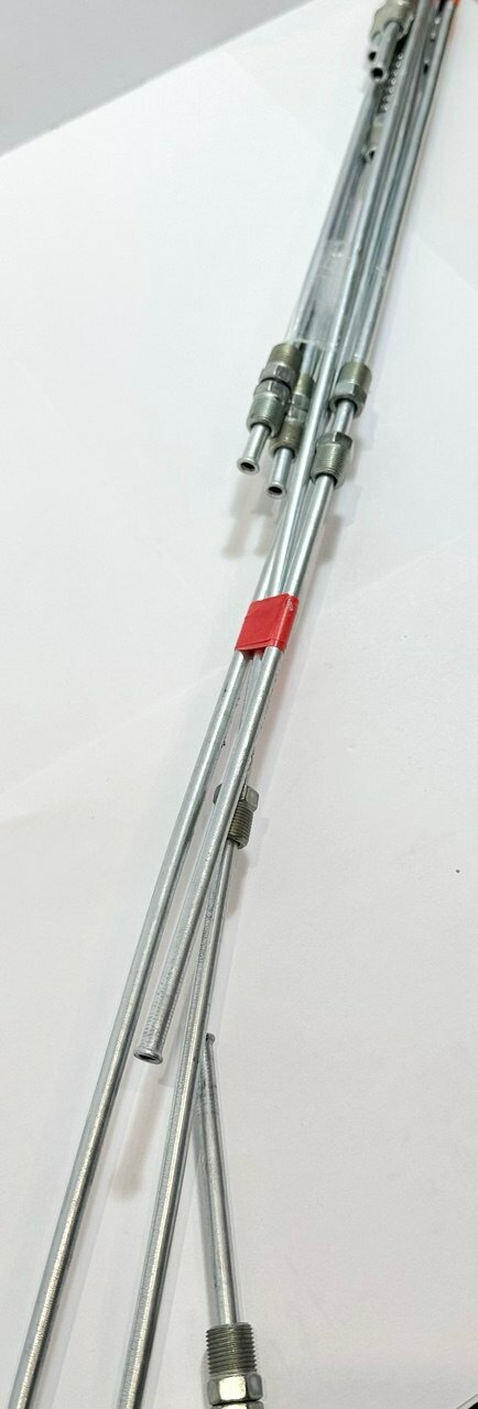 Полный комплект всех тормозных трубок УАЗ 469 (11шт) комплект