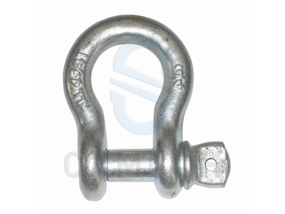 Скоба омегообразная (шакл) 12 т с резьбой