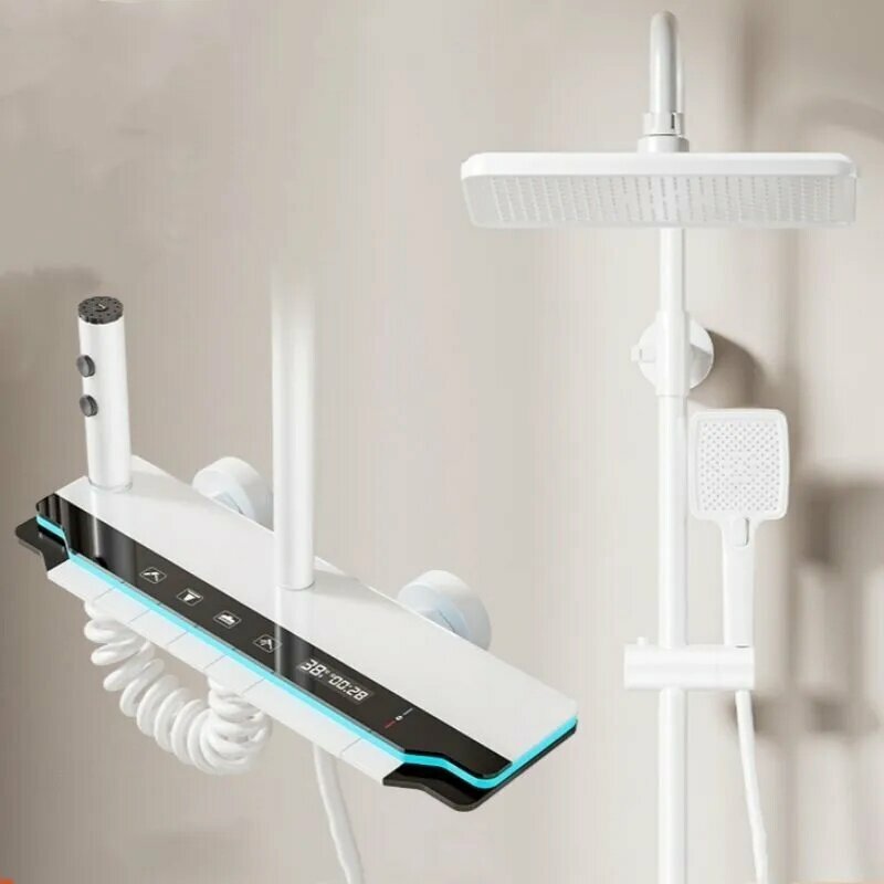 Душевой комплект белый