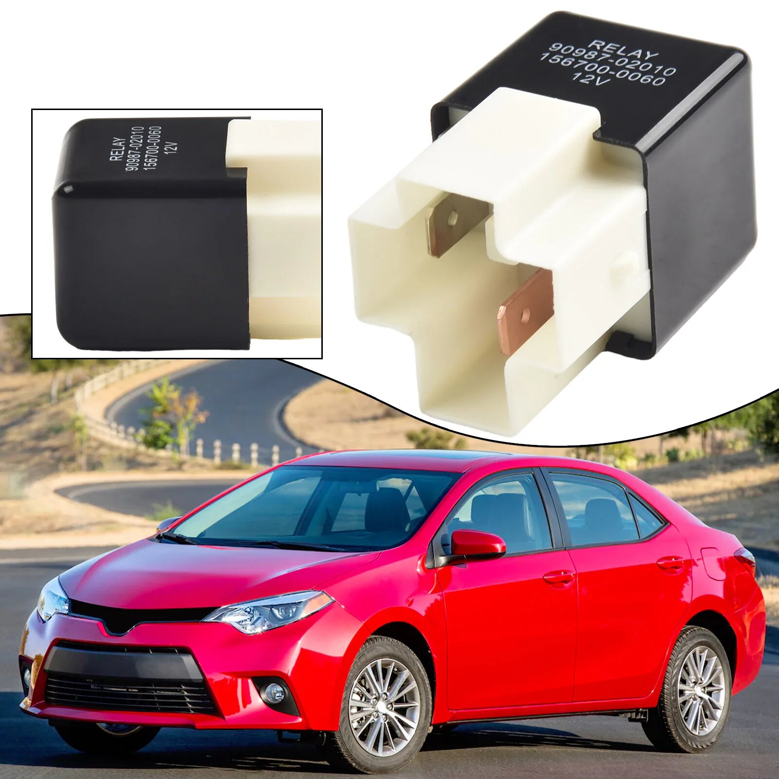 Для PONTIAC VIBE 2003-2008 реле стартера автомобильное реле автозапчасти автомобильный аксессуар 156700-0060 4 контакта для SCION XA 2004-2006