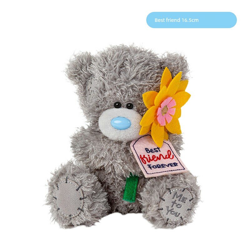 Британский плюшевый медведь MeToYou Blue Nose Patch Bear, детская успокаивающая игрушка, плюшевый медвежонок Лучший