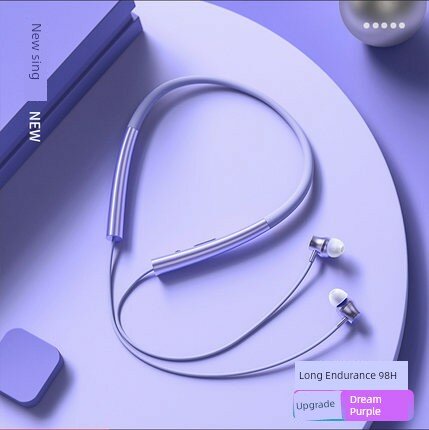 Официальные беспроводные наушники Oppo A2 Bluetooth в фиолетовом цвете для смартфонов A93 A72 A91 A32 A92S A55