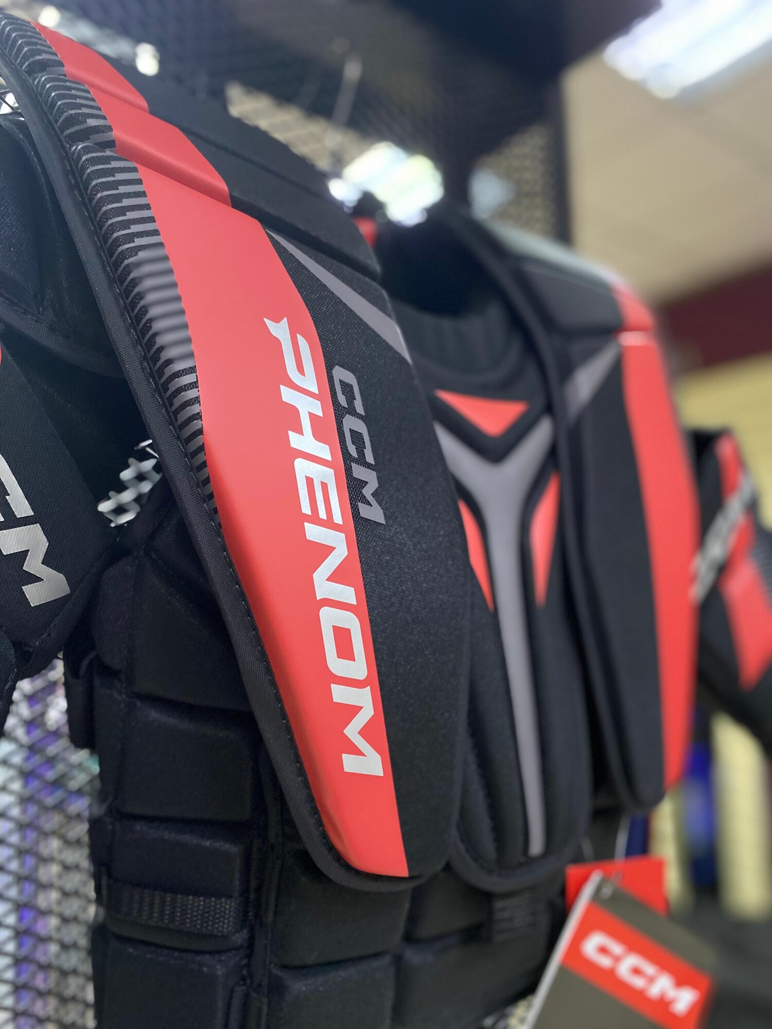 Нагрудник вратарский хоккейный CCM Phenom JR, р-р L/XL (юниорский)