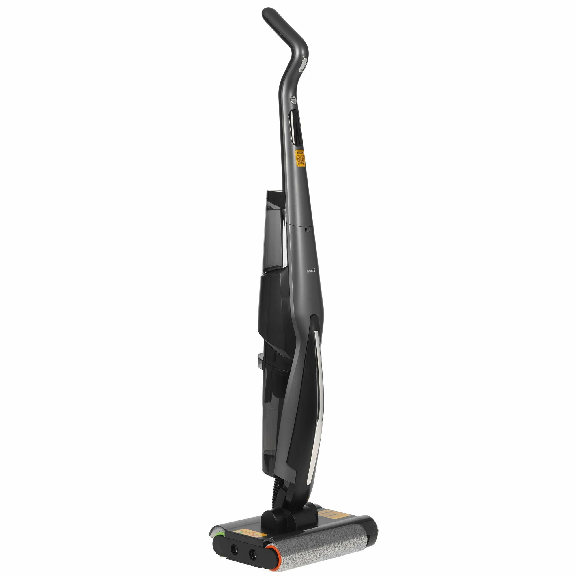 Моющий вертикальный пылесос беспроводной ручной DEERMA DEM-VX96W серый, 4000 мАч