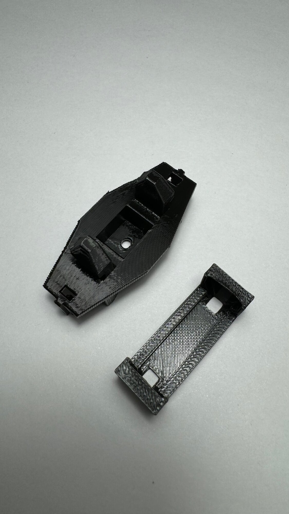 Защелки руля для Уаз Патриот (Patriot), защелка и ответная часть, черные