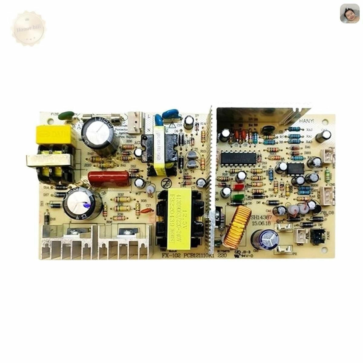 FX -102 10.5V 220V PCB121110K1 Плата питания для винного холодильника