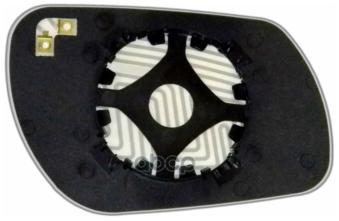 ERGON 62360408 Зеркальный элемент MAZDA 3 I EU (03-09) левый сфера с обогревом ERGON 62360408