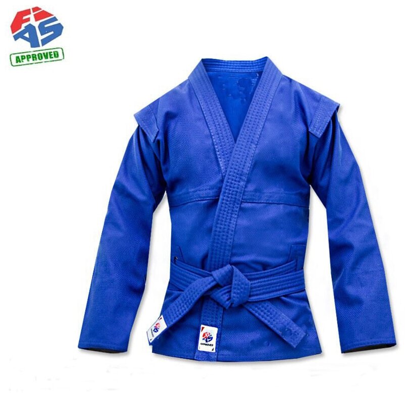 Куртка с поясом для дзюдо, сертификат FIAS