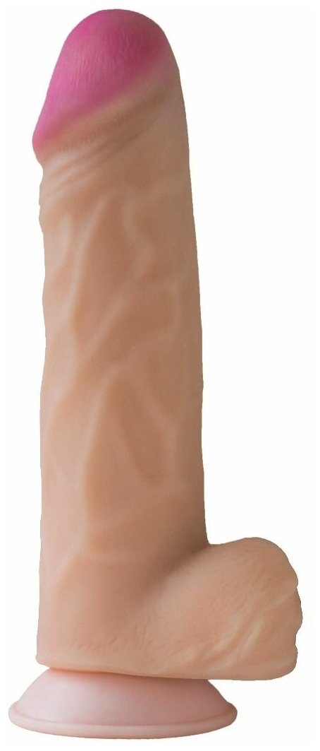 Гигантский фаллоимитатор на присоске - 29 см.