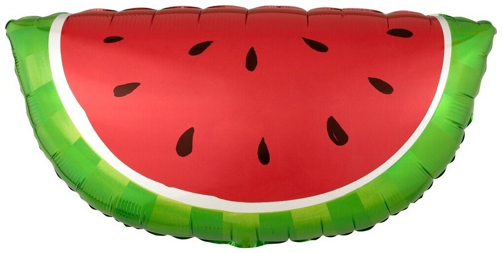 Шар с клапаном (17'/43 см) Мини-фигура, Долька арбуза, 1 шт