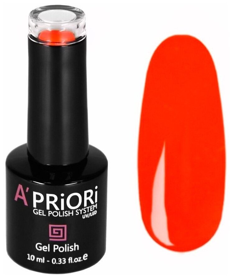 Alex Beauty Concept Гель-лак A'PRIORI, 10 мл, цвет теплый красный