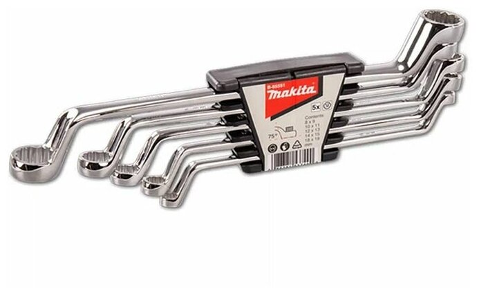Набор накидных ключей 5 шт Makita B-65551
