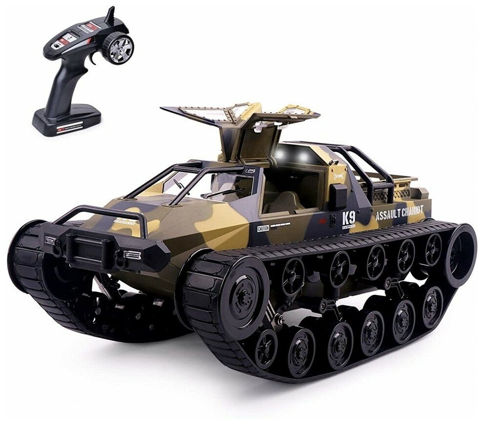 Радиоуправляемый гусеничный камуфляжный вездеход 1:12 2.4G - G2061-CAMO