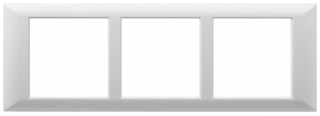 Рамка-суппорт DKC 6 модуля Avanti для In-liner Front белая 4400916