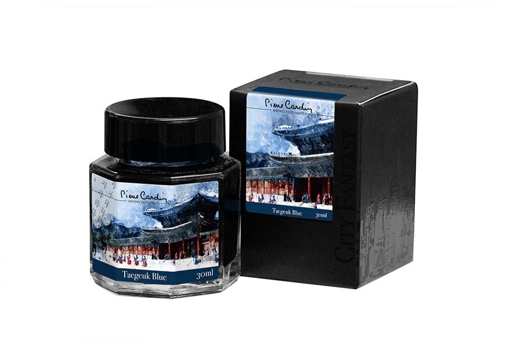 Чернила (флакон) Pierre Cardin 30 мл, синие, PC332-S16