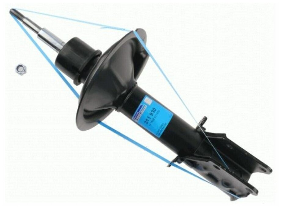 Амортизатор sachs передний правый/левый 311930