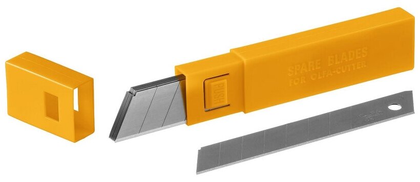 Лезвие OLFA сегментированное 18 мм, в боксе 10 шт/уп (OL-LB-10)