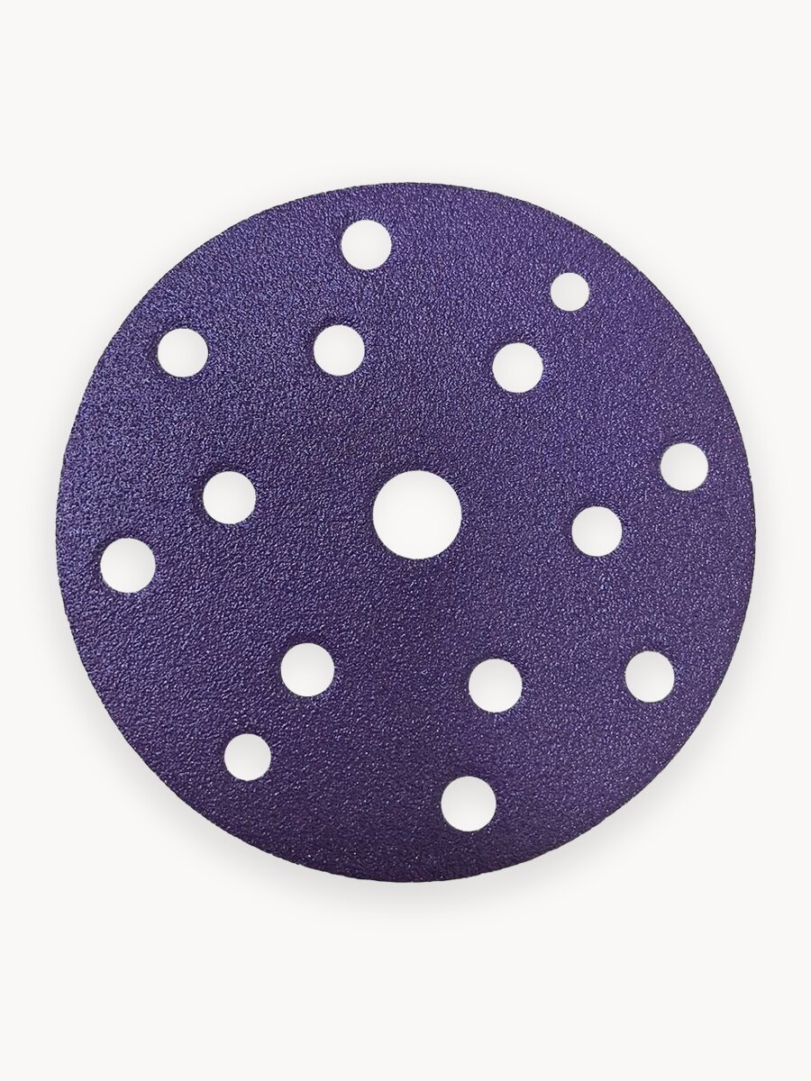 Абразив с керамическим зерном на пленочной основе круг Р400 15 отв A1 275 Ceramic Film (50 штук)