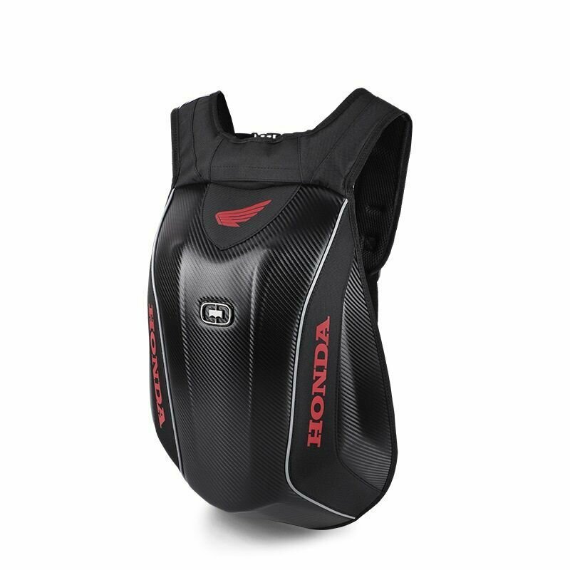 Рюкзак OGIO "Хонда", для мотоциклистов, мужской, красный, чёрный
