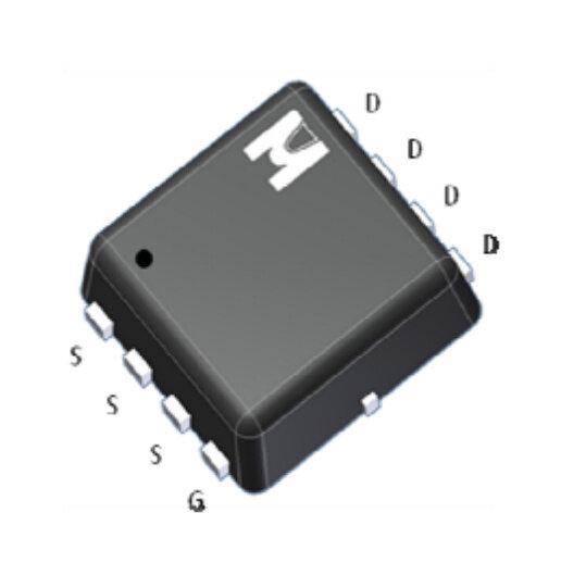 Микросхема B20P03 EMB20P03V QFN-8 P-Channel MOSFET 30V 10A EDFN3x3