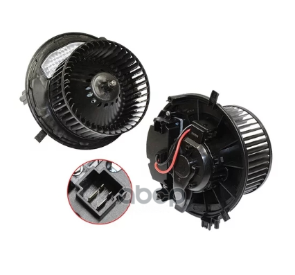 Электровентилятор отопителя для а/м Skoda Octavia A7 (13-)/ VW Golf VII (12-)/ Tiguan (16-) KALE арт. 344325