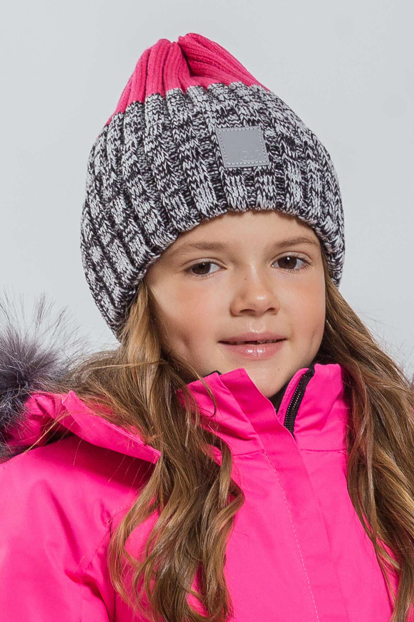 Шапка-бини для девочек