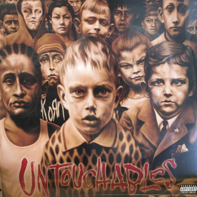 Korn - Untouchables, 2xLP, BLACK LP