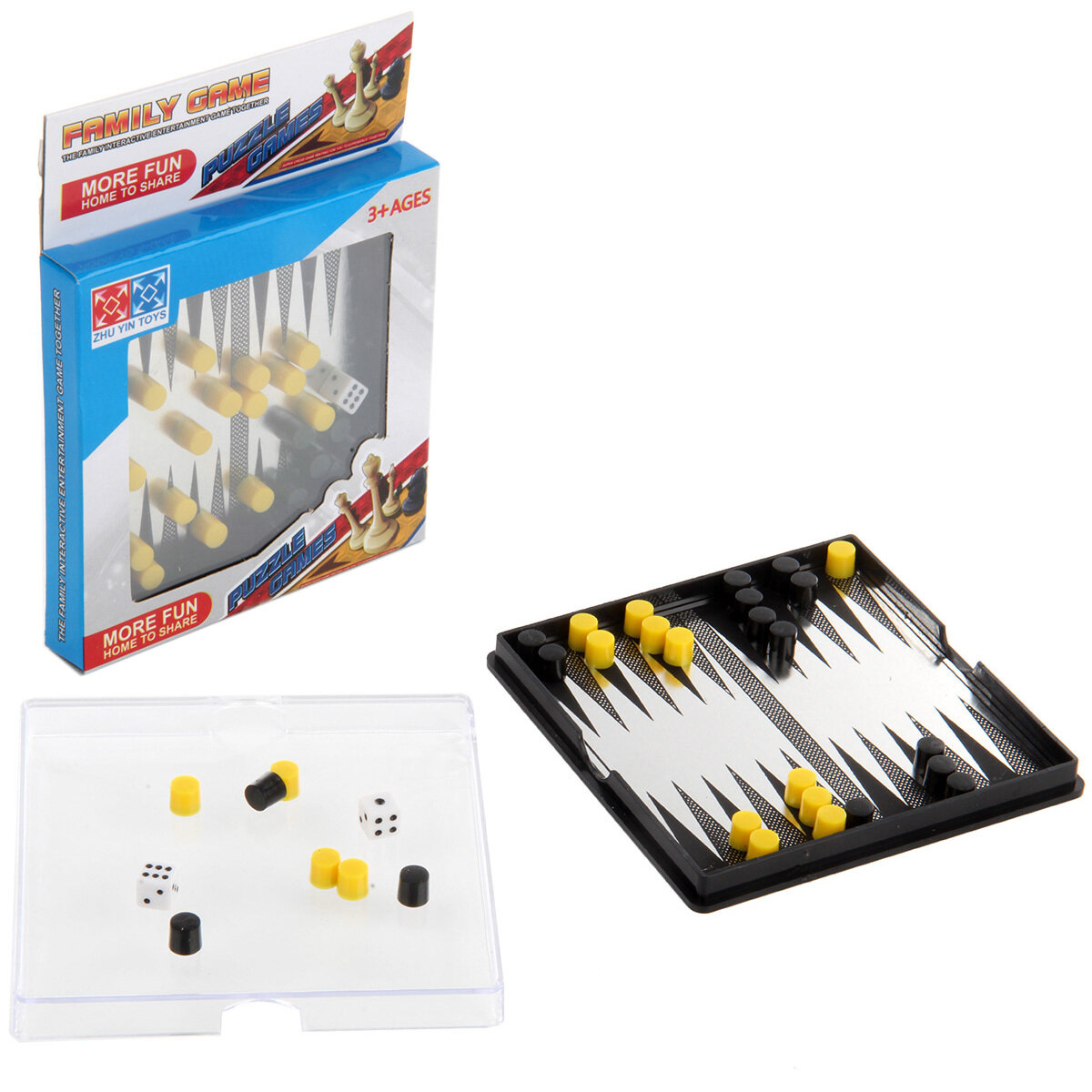 Нарды Veld Co, магнитные, для всей семьи, от 3 лет, в дорогу, 124845