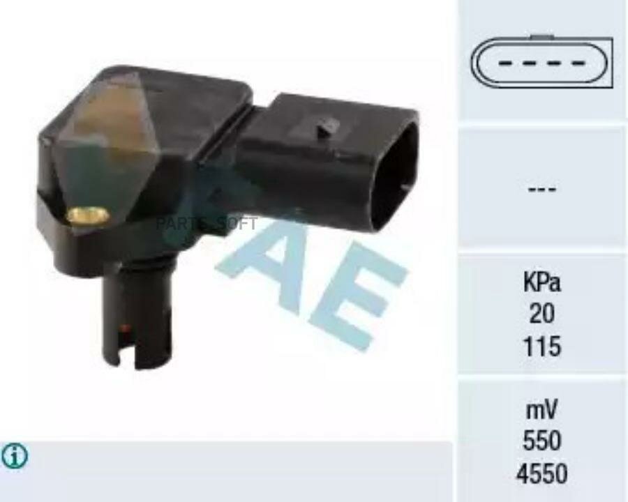 FAE 15038 Датчик давления наддува 036906051 ()