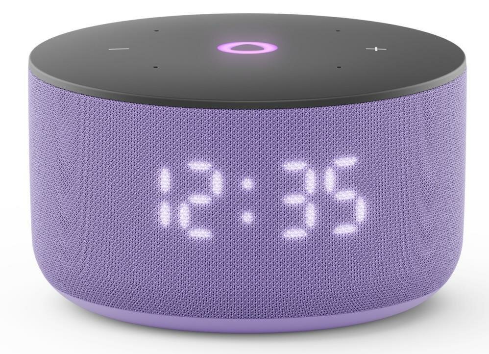 Умная колонка Yandex Станция Мини 3 Алиса лиловый (YNDX-00027LIL)
