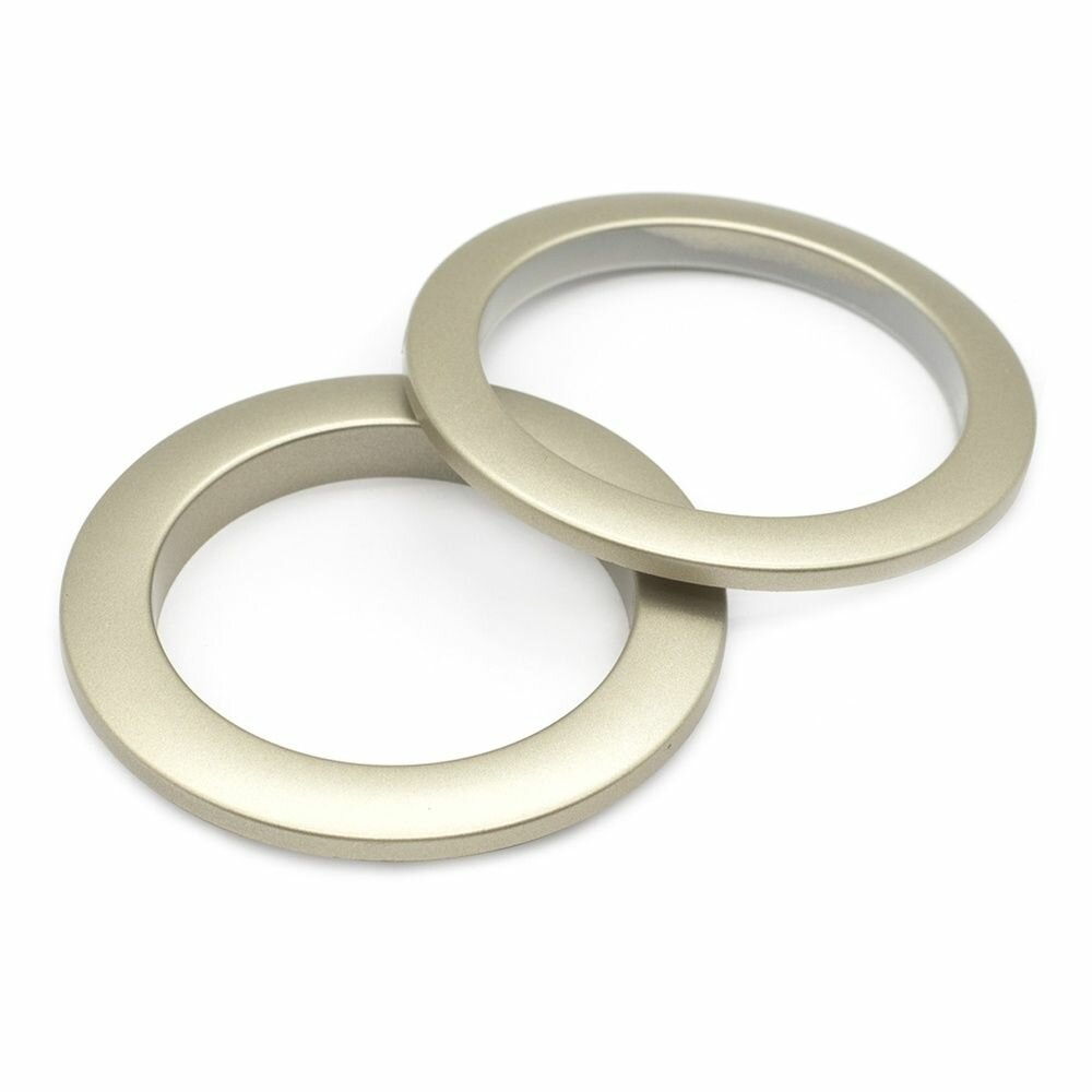 Люверсы для штор SmolTex круглый диаметр 50 мм с многоуровневым замком, 20 матовая сталь, 10 шт