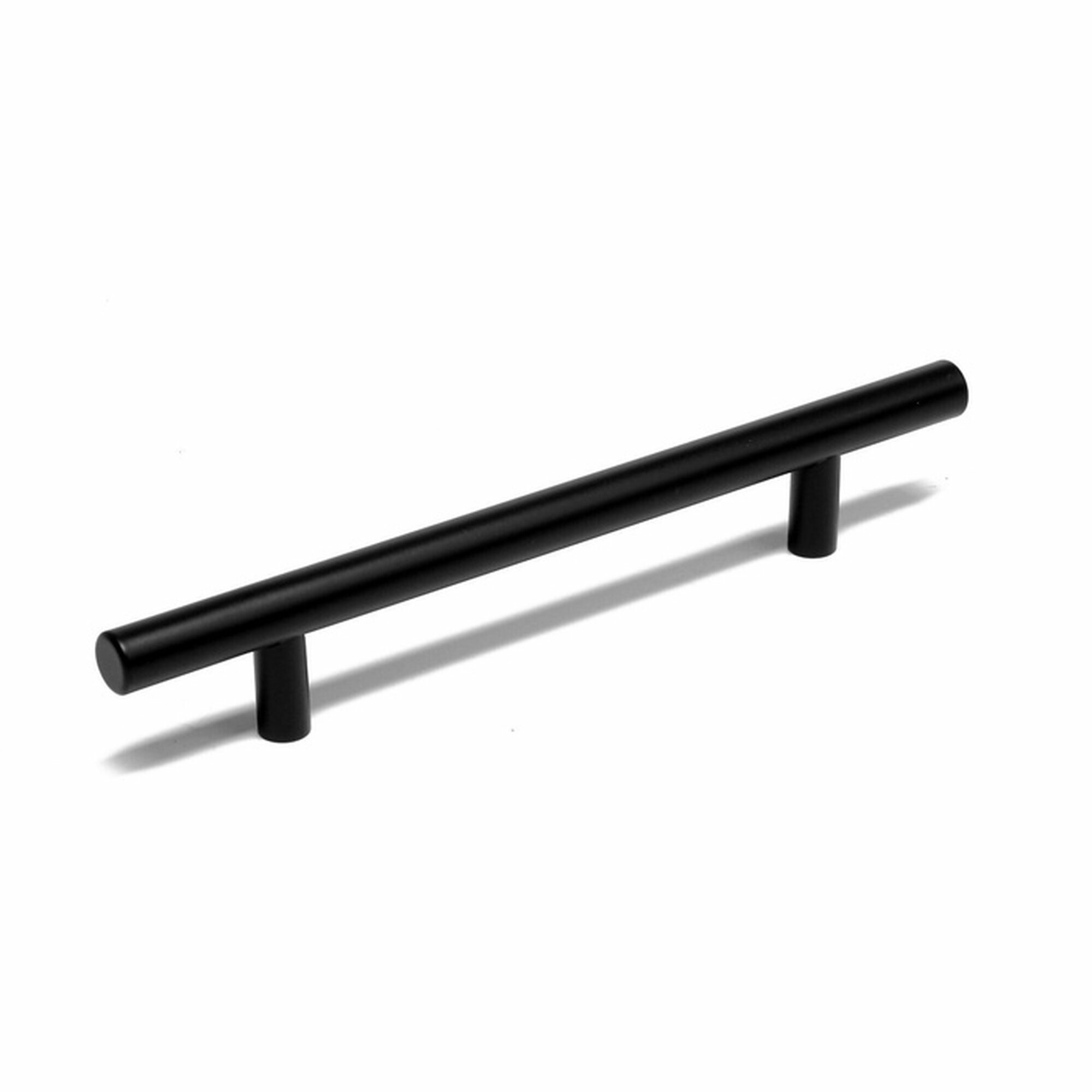 Ручка рейлинг CAPPIO FRIDA, облегченная, d=12 мм, м/о 128 мм, цвет черный, 10 шт 10876605