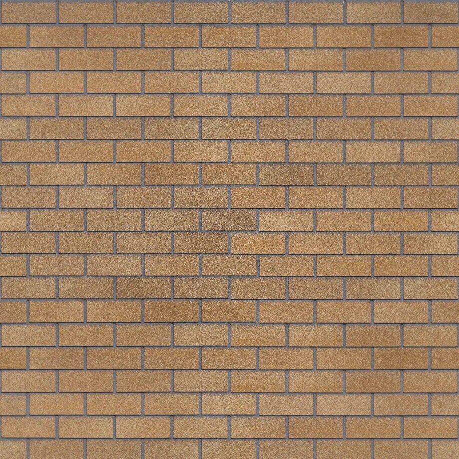 Фасадная плитка Техно николь HAUBERK Песчаный кирпич, уп 2м2 (код 68907)