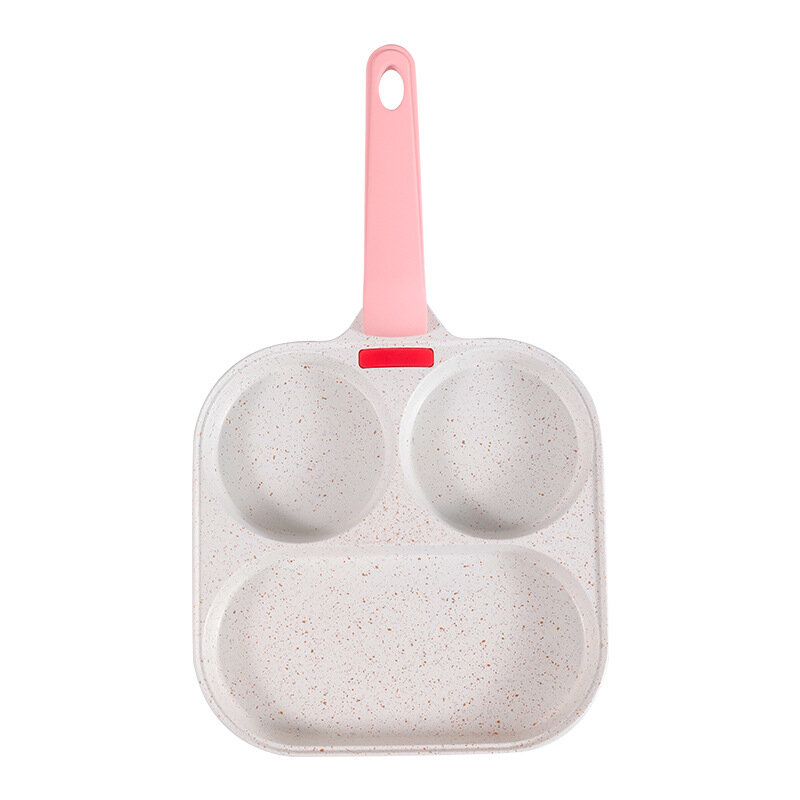 Каменная сковорода для омлета майфань без пригорания, четырехместная сковорода для завтрака, мини-сковорода для яичных клецок, сковорода для гамбургеров и стейков, индукционная плита, двухместная маленькая сковорода, высокий каблук, двухместная