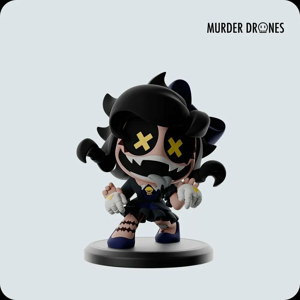 Murder Drones, небольшие скульптуры, игровые коллекционные фигурки IP.(GLITCH)