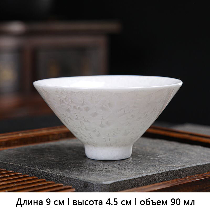 Керамическая чайная чашка, выточенная в печи-бытовая техника