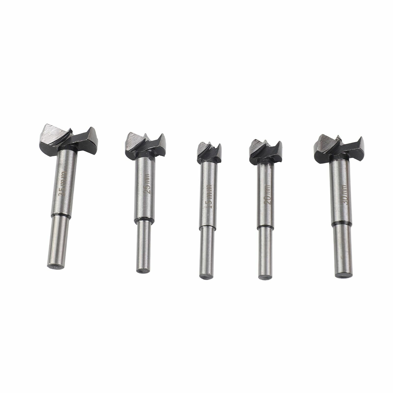 5 шт сверло Форстнера 15-35 мм, для стальных петель, деревообработка