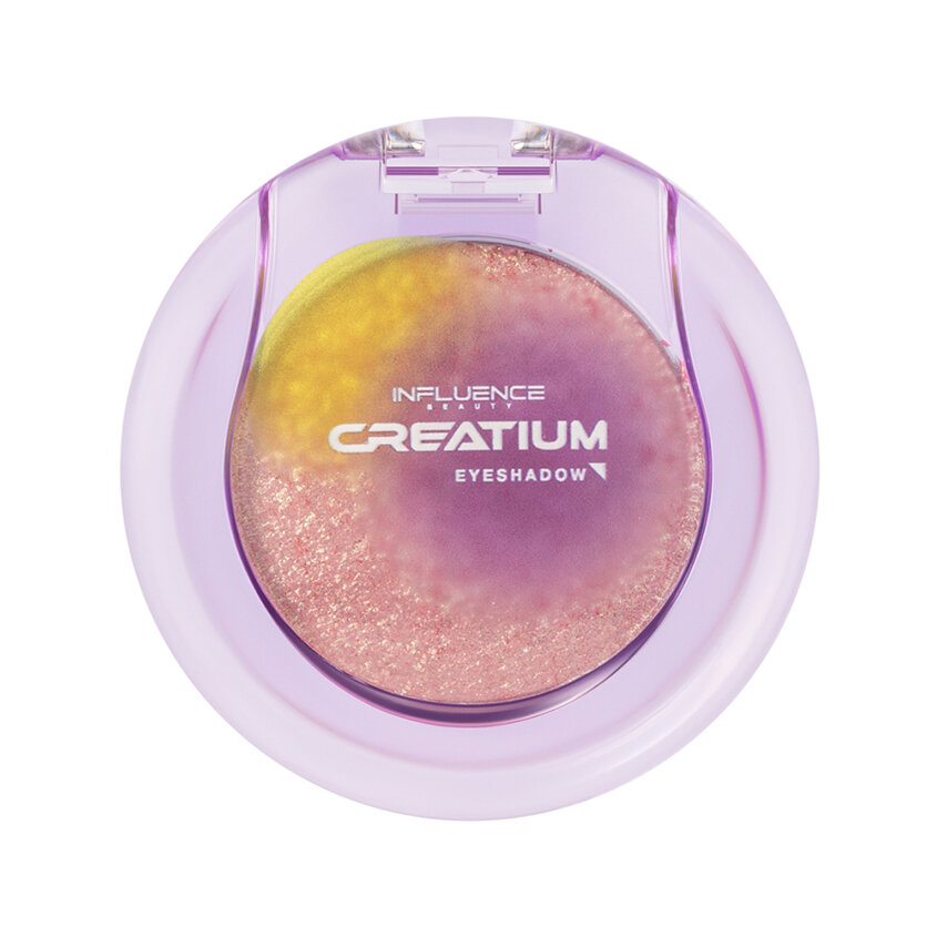 Тени для век INFLUENCE BEAUTY CREATIUM дуохромные тон 02 Quantum echo