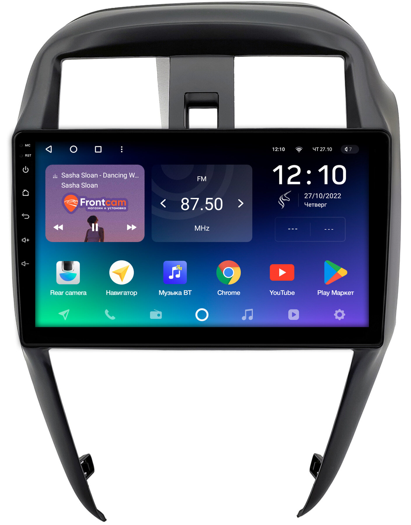 Штатная магнитола Teyes SPRO PLUS 4/64 10" RM-10-2238 Nissan Sunny (N17) 2011-2024 Android 10 (4G-SIM, DSP, IPS)