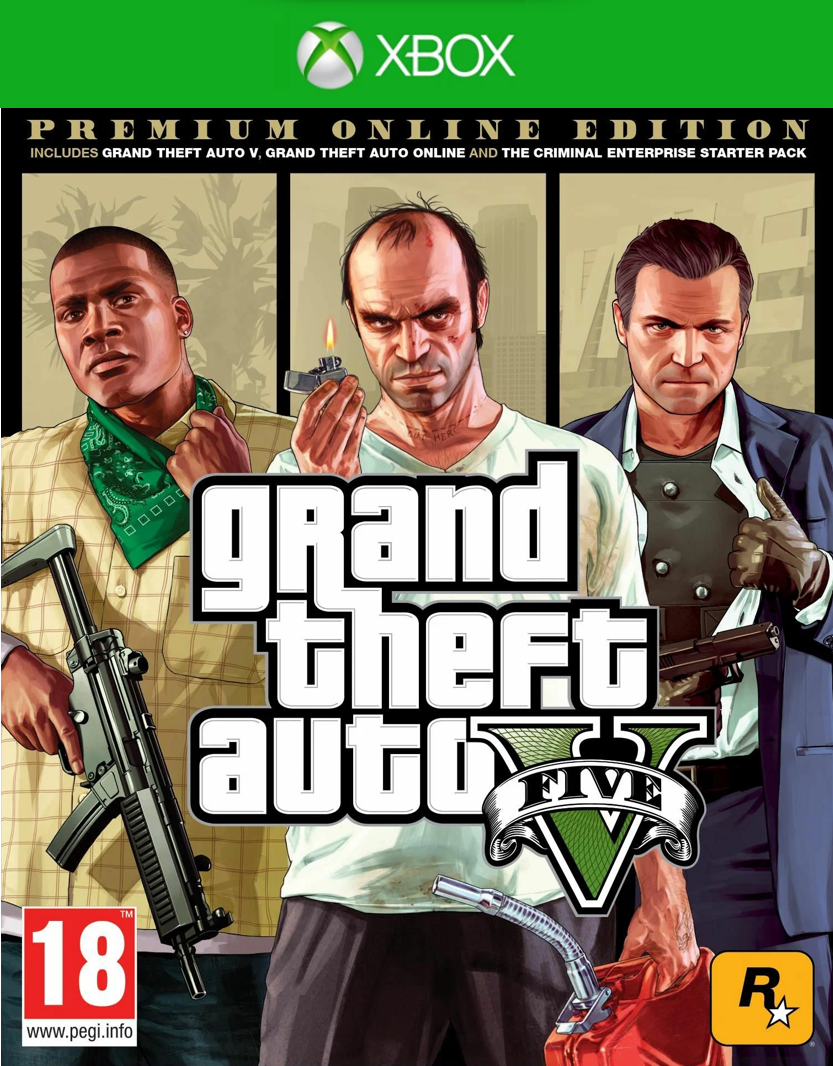 Игра Grand Theft Auto V: Premium Edition для Xbox One/Series X|S, русский язык, электронный ключ