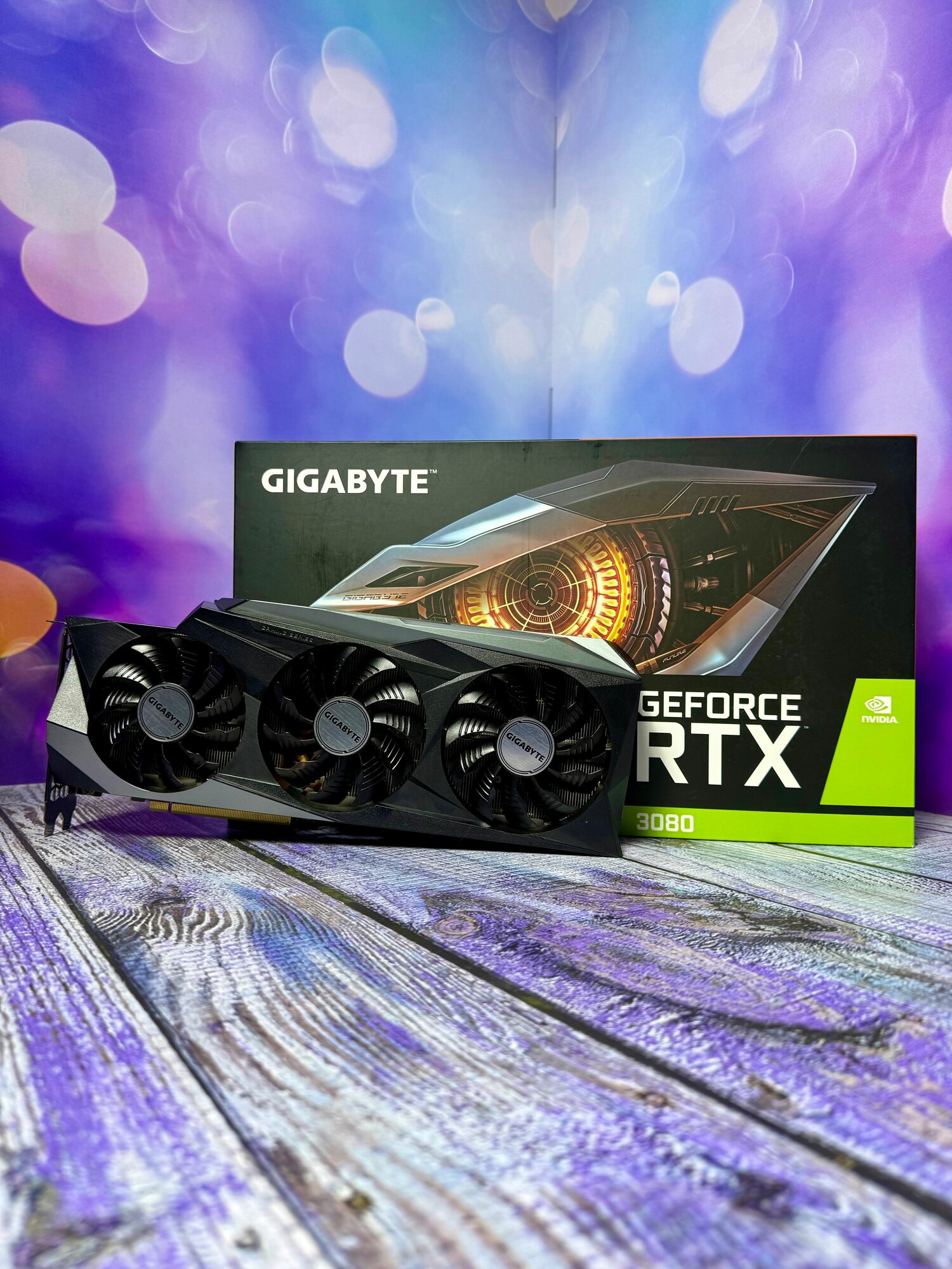 Видеокарта Gigabyte RTX 3080 10GB Gaming OC
