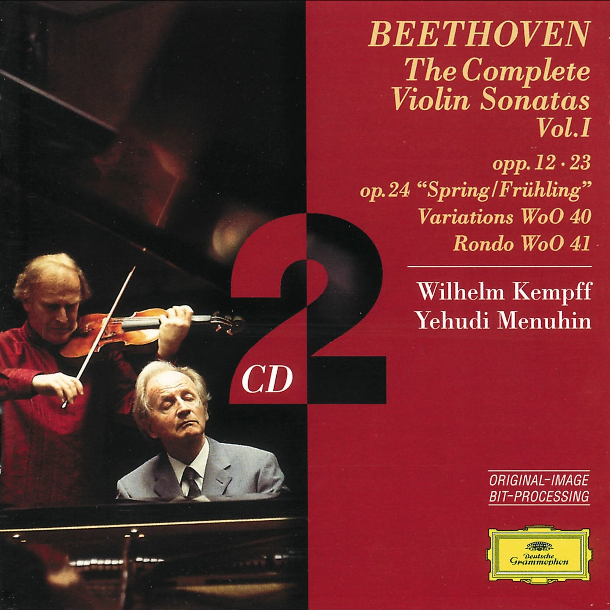 CD диск Wilhelm Kempff, Yehudi Menuhin - Beethoven: The Complete Violin Sonatas (2CD) 1999