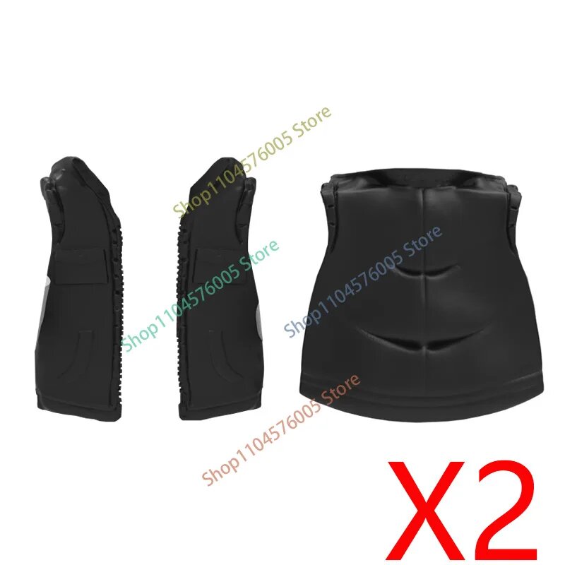 Черный корсет и подпорка для ног MOC X2