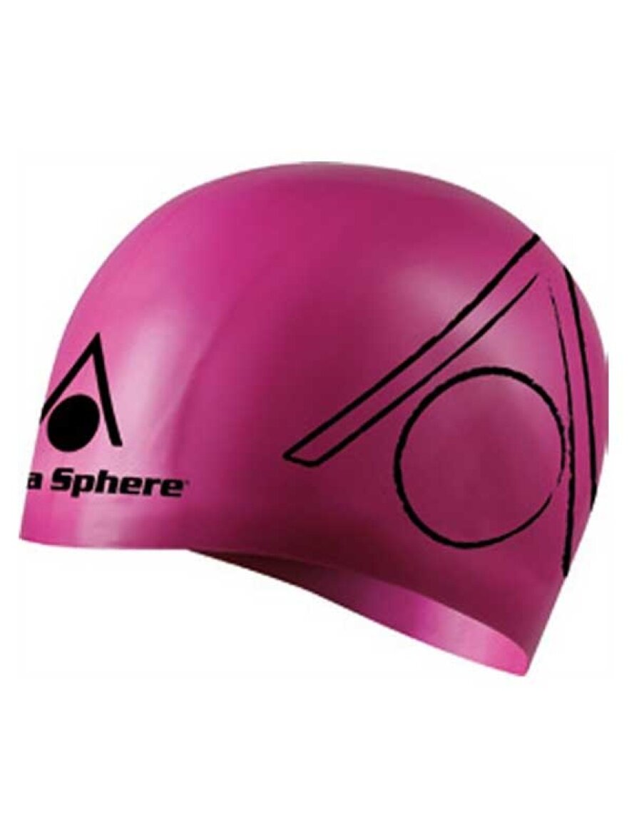 Шапочка для плавания Aqua Sphere PHELPS Tri, розовый