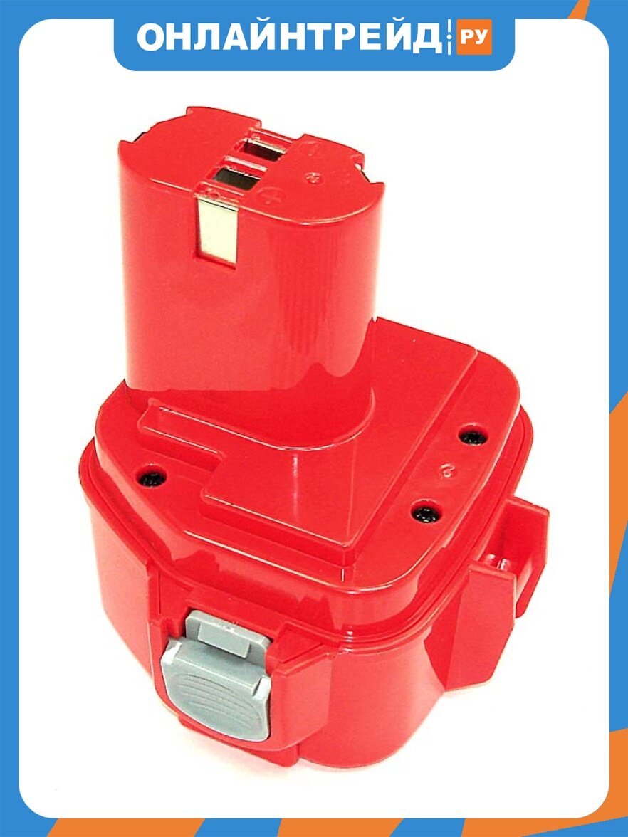 Аккумулятор Amperin для MAKITA (p/n: 1220, 1233, 192681-5, 193157-5, 192698-8, 192698-A), 12V 2.0Ah